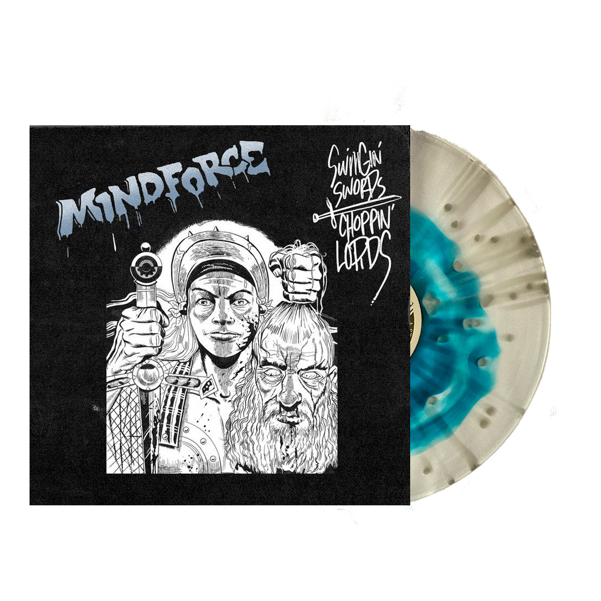 MINDFORCE "SWINGIN' SWORDS, CHOPPIN' LORDS" – Fuzz Records